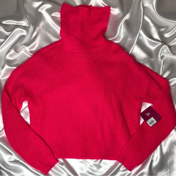 SO | Sweaters | So Brights T Neck Sweater Size Xs | Poshmark